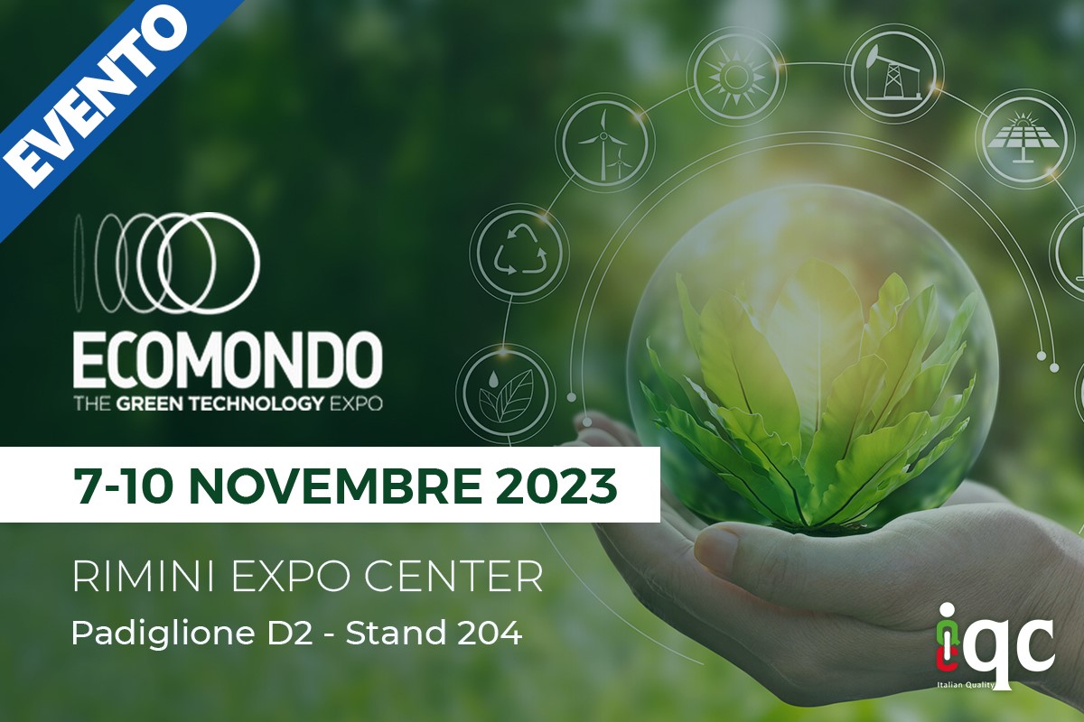 Ecomondo 2023: IQC presenta le sue soluzioni digitali per la sostenibilità